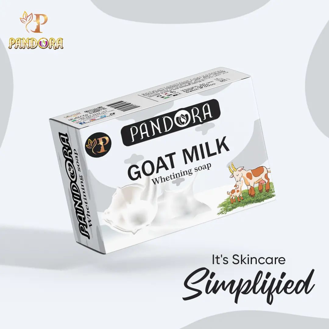 Pandora Goat Milk Soap (For Dry and Sensitive Skin) – Pandora Cosmetics PK